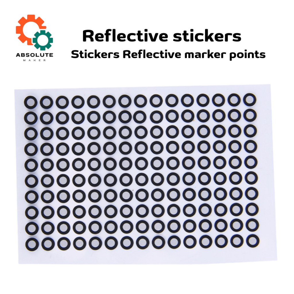 "พร้อมส่ง"สติกเกอร์สะท้อนแสง สแกน 3D scanning reflective stickers ...