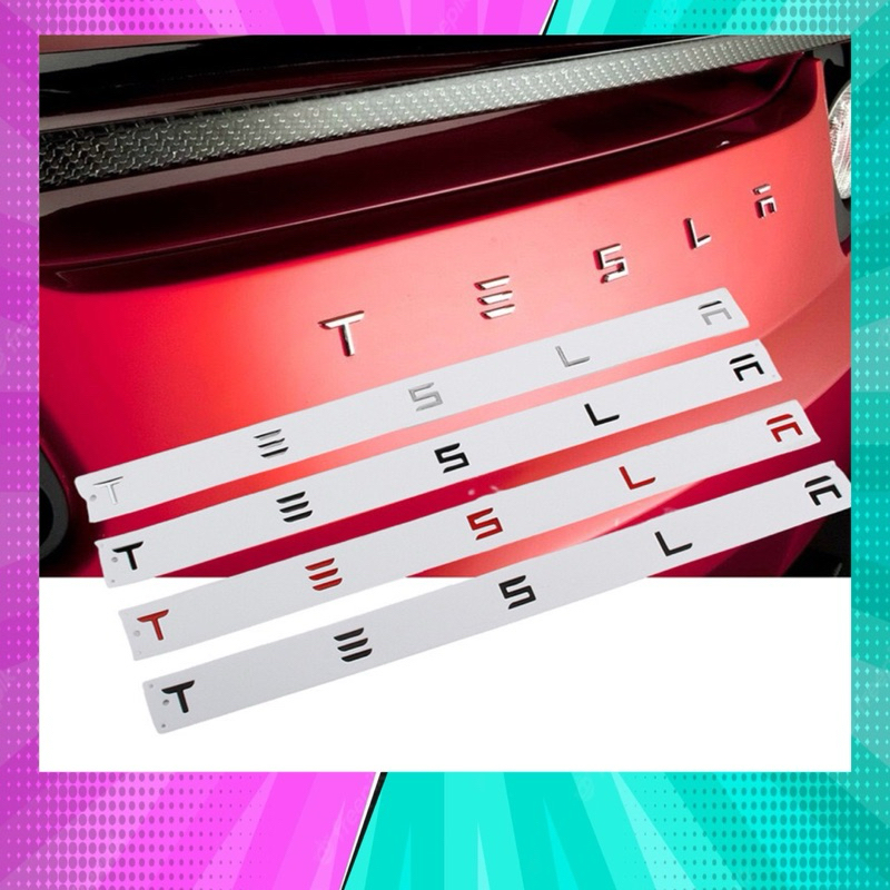 Sticker Tesla สติ๊กเกอร์เทสล่า เหมาะสําหรับ Tesla model 3,Y,S,X จัดส่ง ...