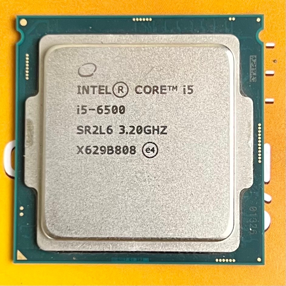 CPU intel i5-6400/ i5-6500/ i5-6600/ i5-7400/ i5-7500/ i5-7600 Socket 1151 ฟรีซิลิโคน1ซอง ...