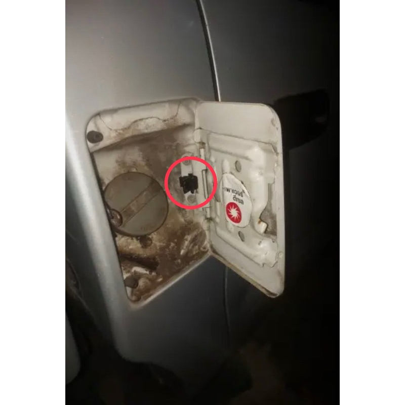 อะไหล่แท้ศูนย์ สปริงฝาถังน้ำมัน TOYOTA HILUX TIGER D4D 4 ประตู (ARE ...