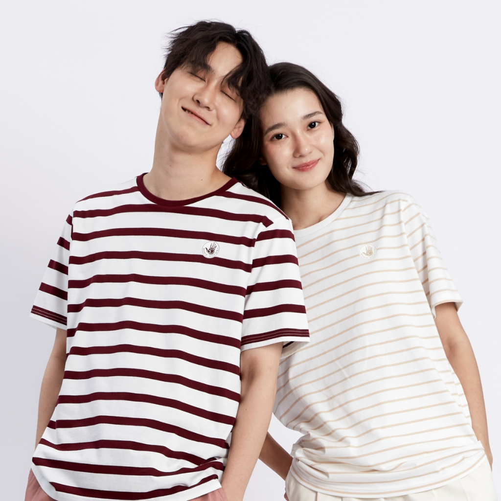 BODY GLOVE [ มีให้เลือก 16 สี ] Basic Stripe T-Shirt เสื้อยืดแขนสั้น รวมสี 2024 | Shopee Thailand