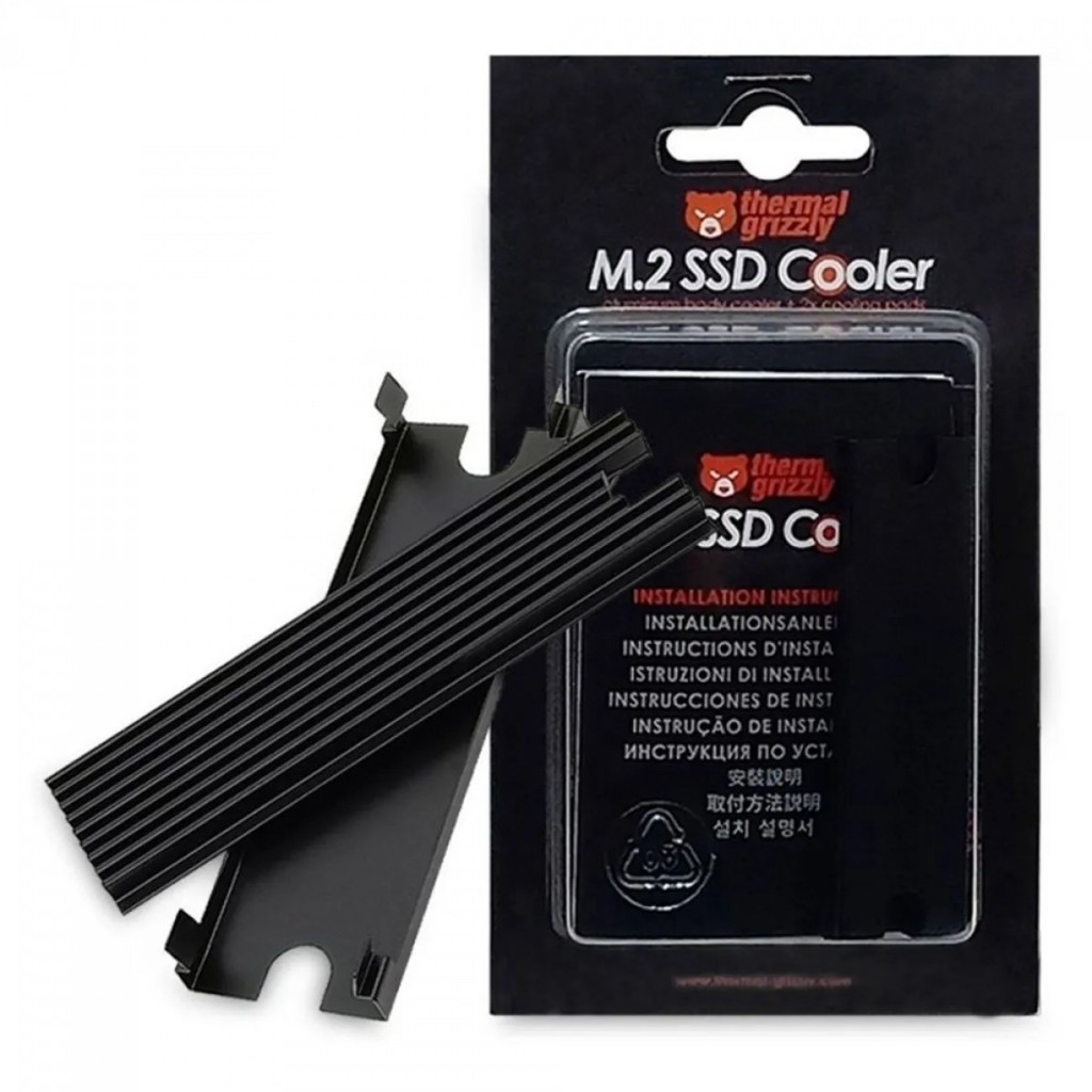 THERMAL GRIZZLY M.2 SSD COOLER Compact Passive Cooler | Shopee Thailand