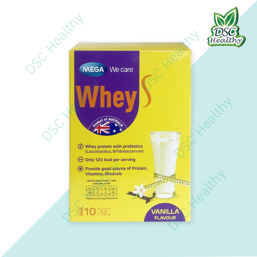 MEGA We care Whey S 10 sachets x32 g | Shopee Thailand