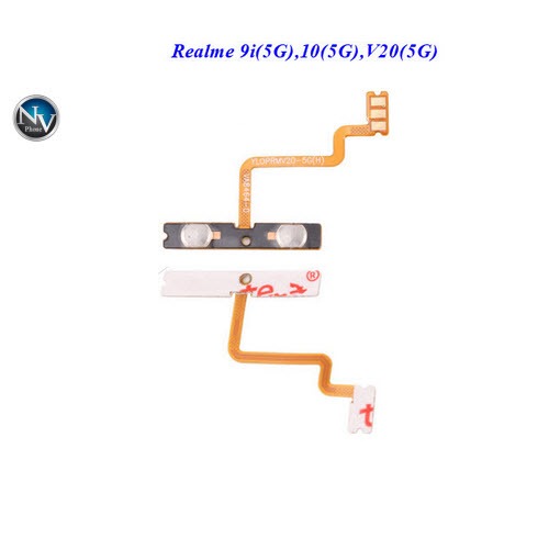 สายแพรชุด Vol.ปรับเสียง Oppo Realme 9i(5G),RMX3612, Realme 10(5G ...