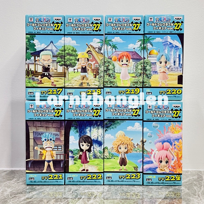 พร้อมส่ง(ของแท้💯Lot.jp🇯🇵)WCF One Piece Vol.27 วันพีช - โซโล/อุซป/นามิ ...