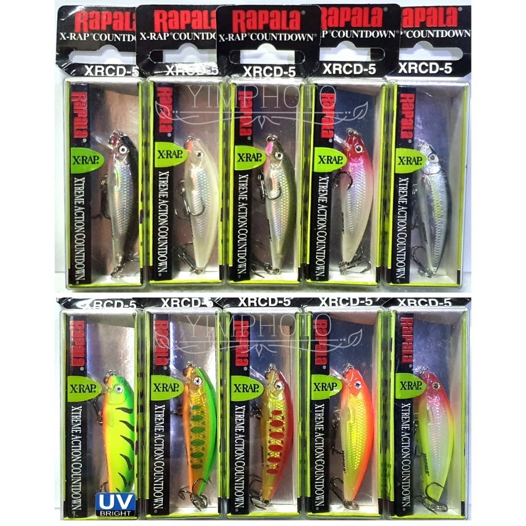 Rapala X-rap Countdown XRCD-5 4g. เหยื่อปลอม ราพาล่า ของแท้ | Shopee Thailand