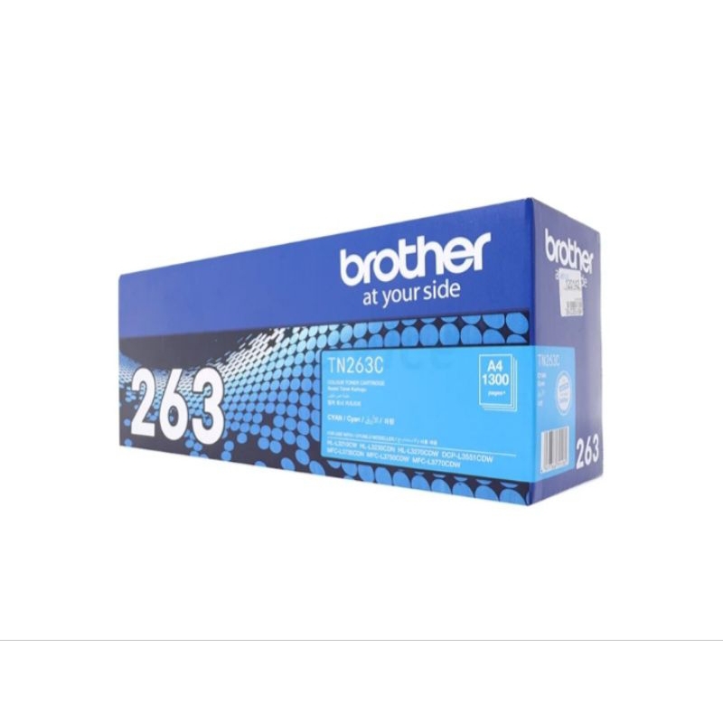 BROTHER ตลับผงหมึก TN-263C หมึกสีฟ้า | Shopee Thailand