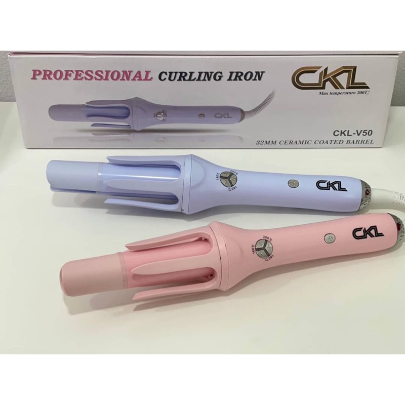 [พร้อมส่ง] เครื่องม้วนผมอัตโนมัติ ขนาด 32 มม. CKL-V50 | Shopee Thailand