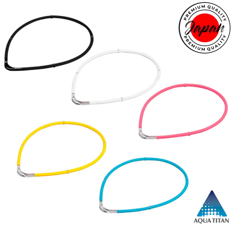 phiten RAKUWA Magnetic titanium necklace S-|| 45cm / 55cm 100% ...