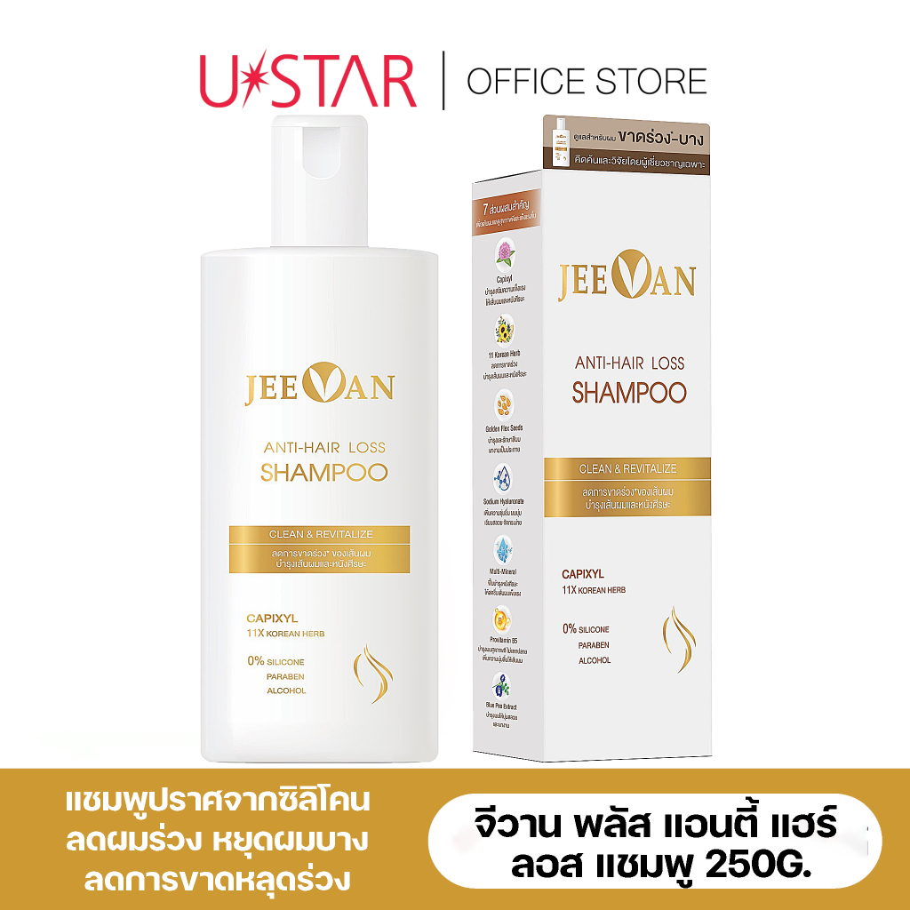 JEEVAN PLUS ANTI-HAIR LOSS COLLECTION - จีวาน พลัส แอนตี้ แฮร์ ลอส คอ ...