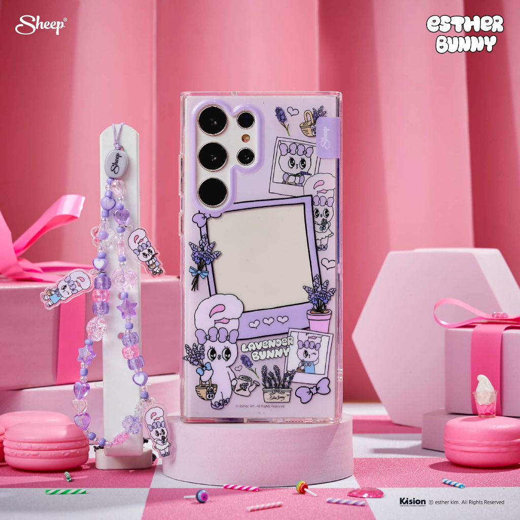 [Samsung S23U & S24U Esther Bunny ] เคสสำหรับ Samsung S23 Ultra และ Samsung S24 Ultra แถมฟรี ...