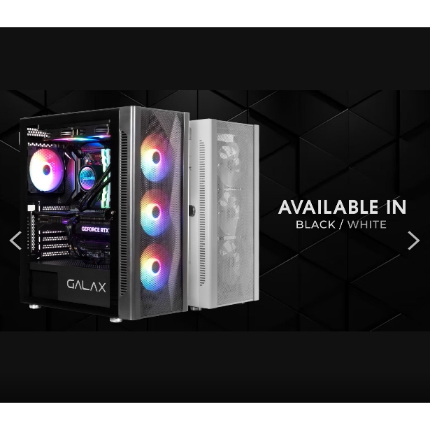 Case GALAX GEFORCE RTX AVAILABLE IN BLACK / WHITE สินค้ารับประกัน 2 ปี ...