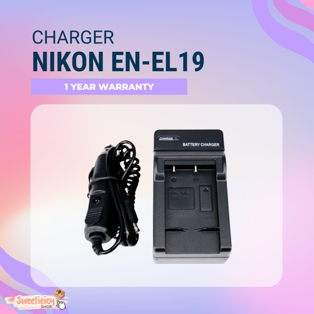 [ประกัน 1 ปี]Camera Charger Nikon EN-EL19 (sku 0246) | Shopee Thailand