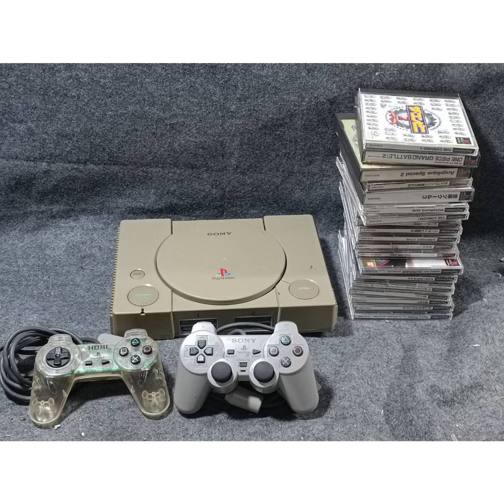 Ps1 อ่านแผ่นแท้ Jp อุปกรณ์ครบพร้อมเล่น Playstation | Shopee Thailand