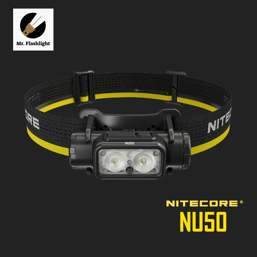 ไฟฉายคาดหัว Nitecore NU50 (ประกันศูนย์ไทย) (ออกใบกำกับภาษีได้) | Shopee ...