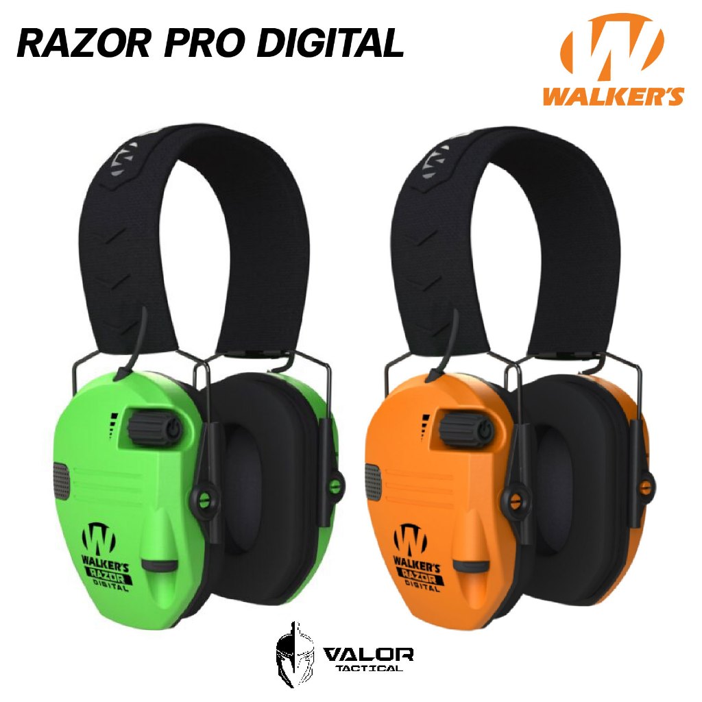 Walker - Razor Pro Digital Electronic Muffs หูฟังครอบหู ดิจิตอล ตัด ...