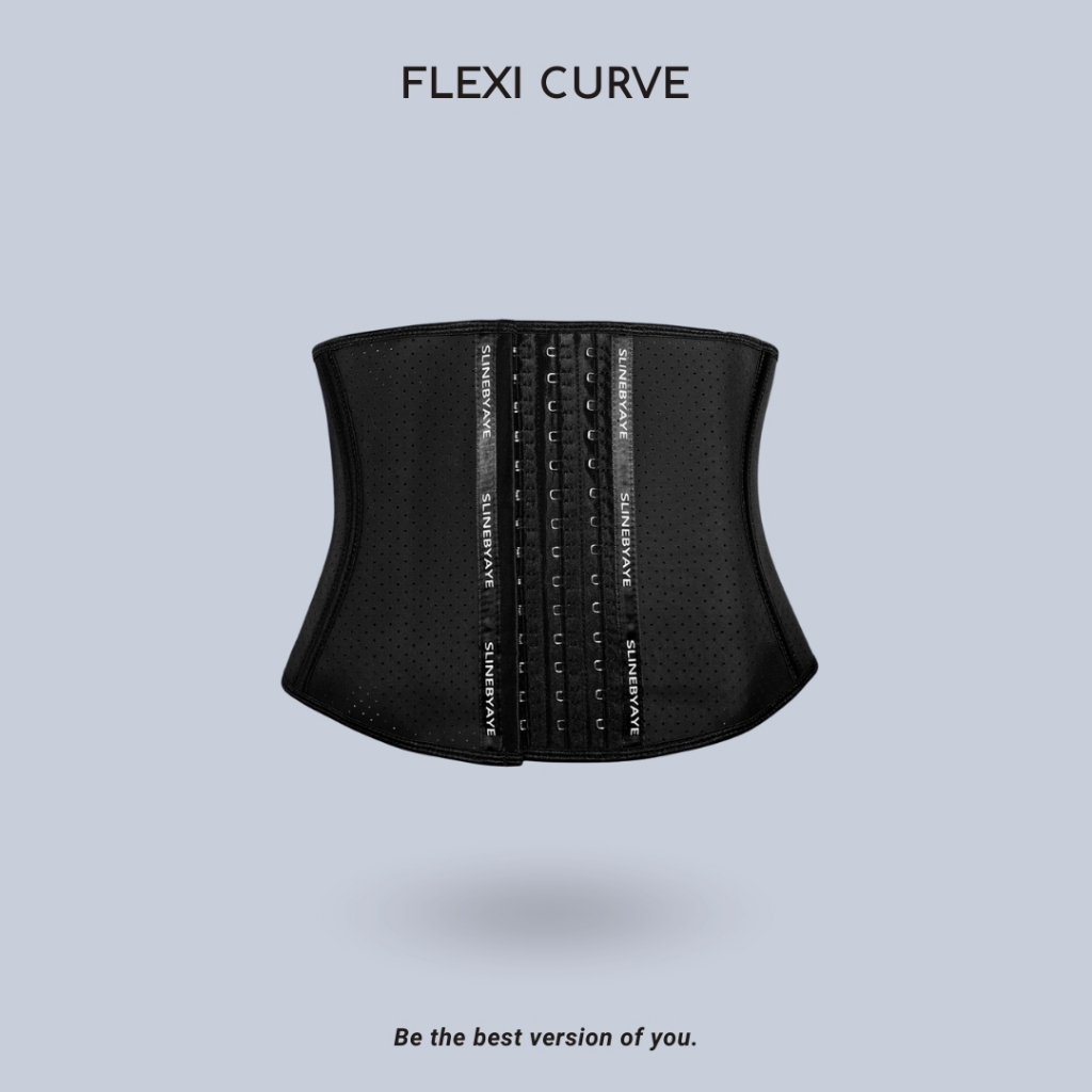 SLINE คอร์เซ็ทปรับสรีระ รุ่น Flexi Curve 9 นิ้ว ผู้หญิง แม่หลังคลอด ...