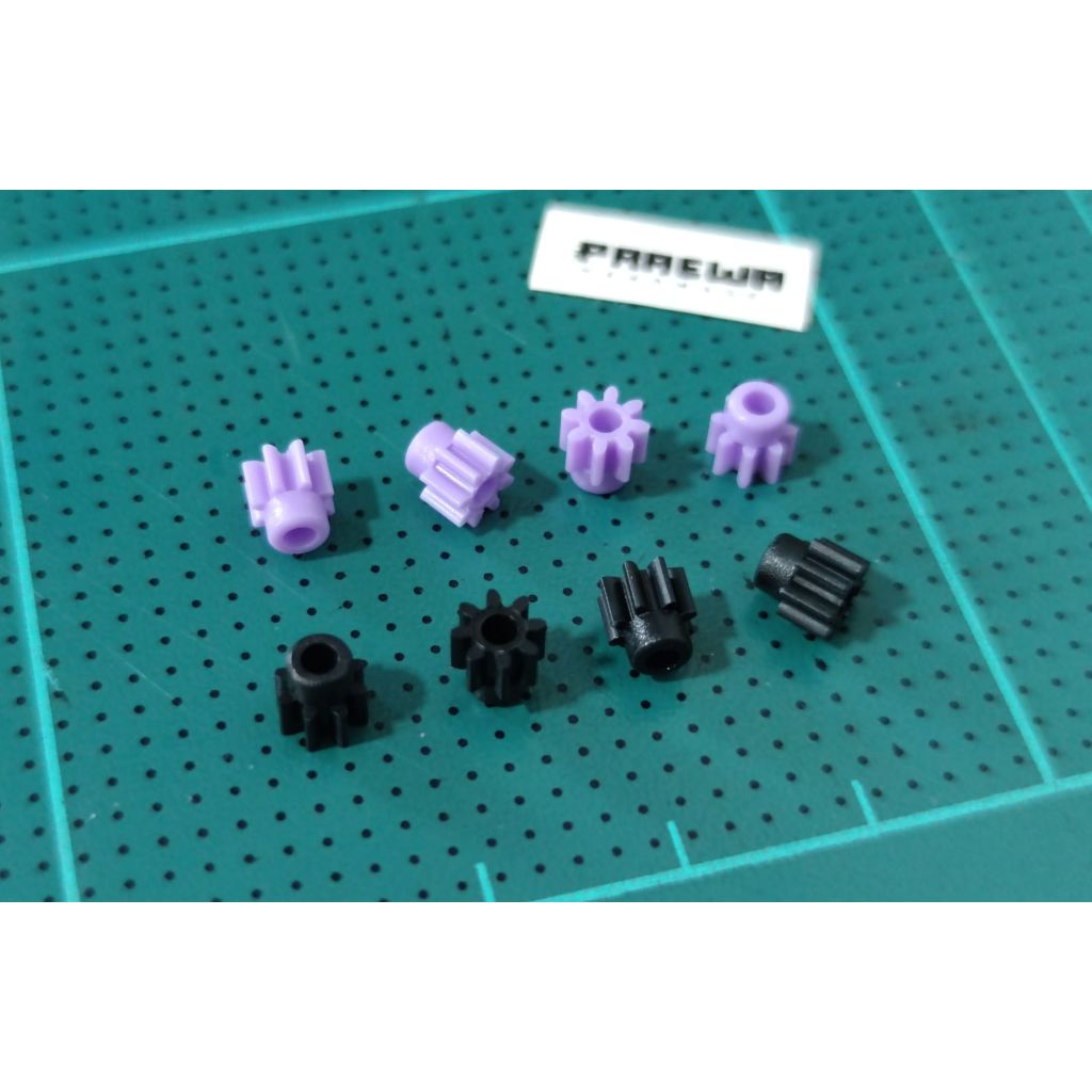 (4ชิ้น) เฟืองมอเตอร์ 8ฟัน - Mini4WD 8T Plastic Pinion Gear (4 pcs ...