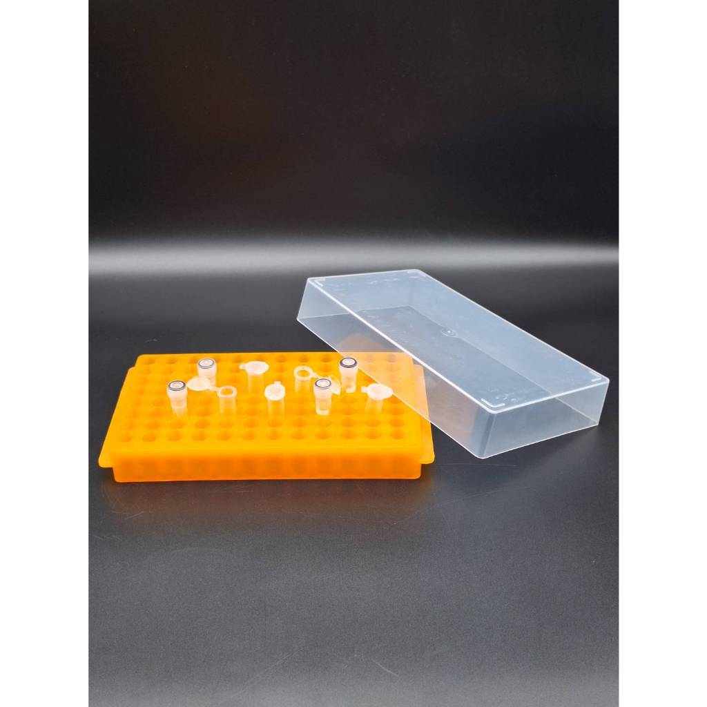 ถาดเก็บไมโครทิวป์ 96ช่อง Racks for Microtube 96-well & 60-well | Shopee ...