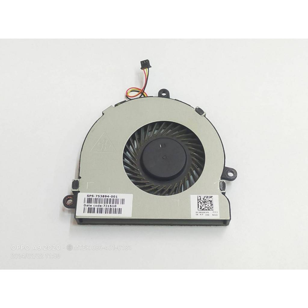 พัดลมระบายความร้อน HP PAVILION 250 G3 246 G3 14-G 14-R Series cpu fan ...
