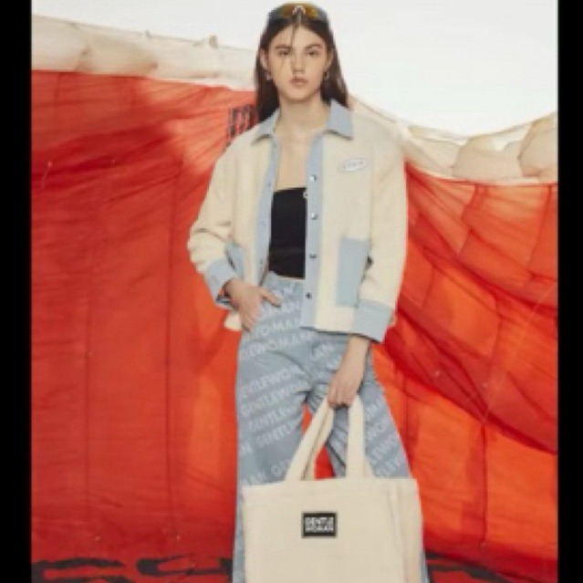 เสื้อแจ็คเกต GTWM BLIZZARD DENIM JACKET แบรนด์ Gentlewoman | Shopee ...
