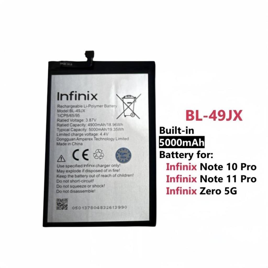 แบตเตอรี่ Battery infinix Hot30/Zero 5G/Note11S/Note10Pro/Note11Pro ...