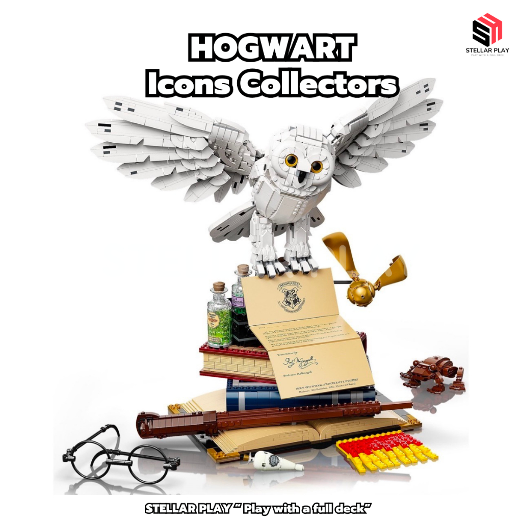 ส่งไวจากไทย ตัวต่อ Harry Potter Hedwig Owl 76391 Hogwart Icons ...