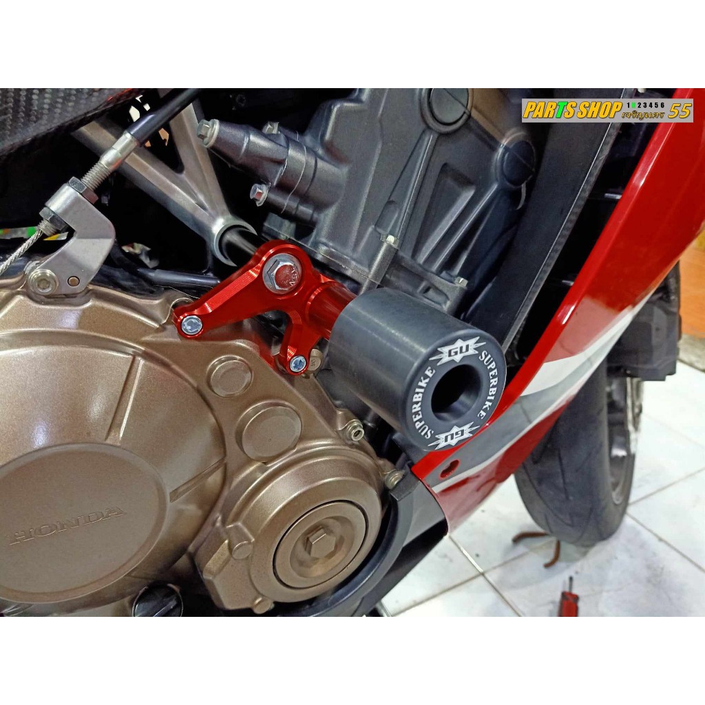 ชุดกันล้มกลางตรงรุ่น CB/CBR650F สำหรับปี 2014-2020 [GU RACING] | Shopee Thailand