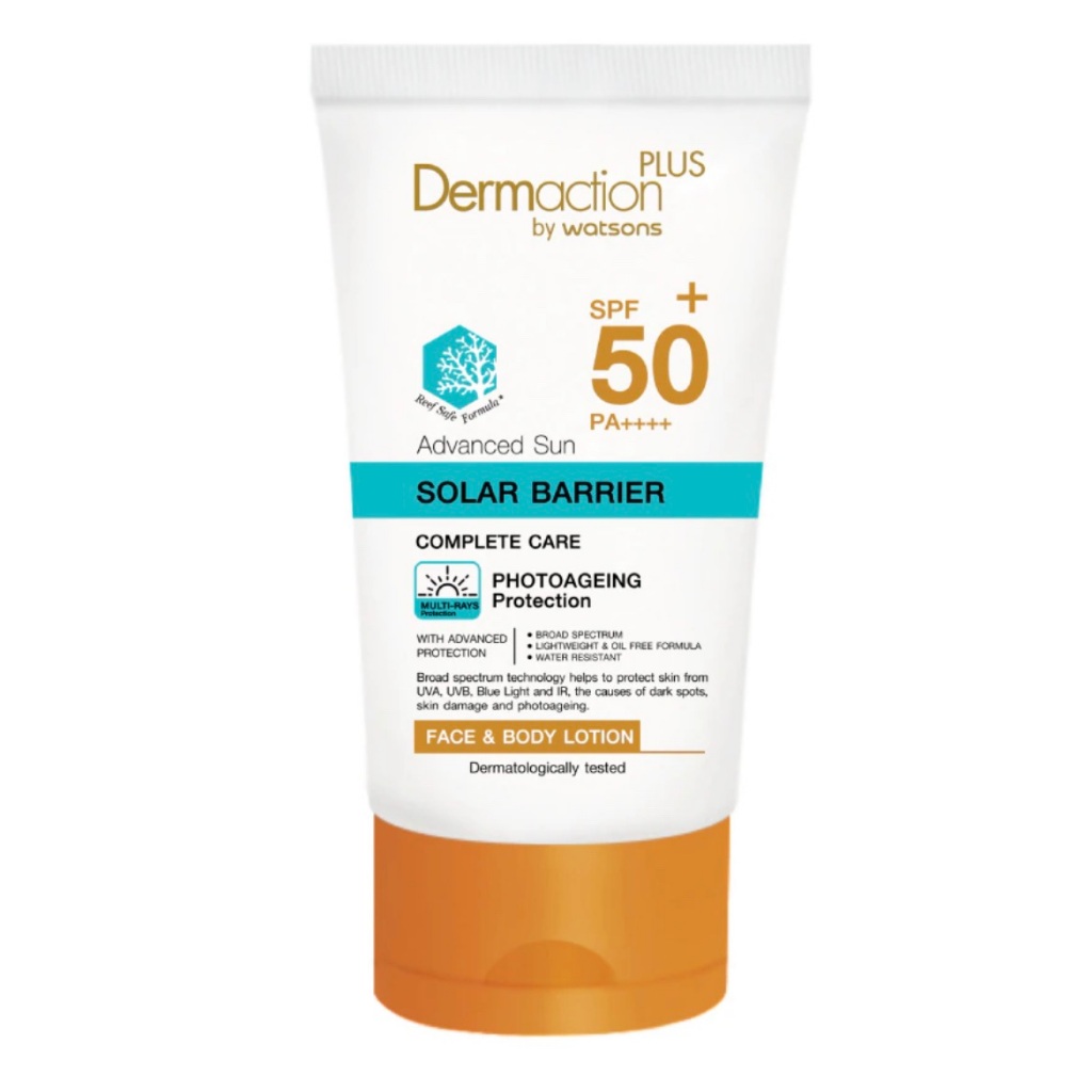Dermaction เดอมาแอคชันพลัสบายวัตสัน แอดวานซ์ซันโซล่าร์แบริเออร์ เฟส ...