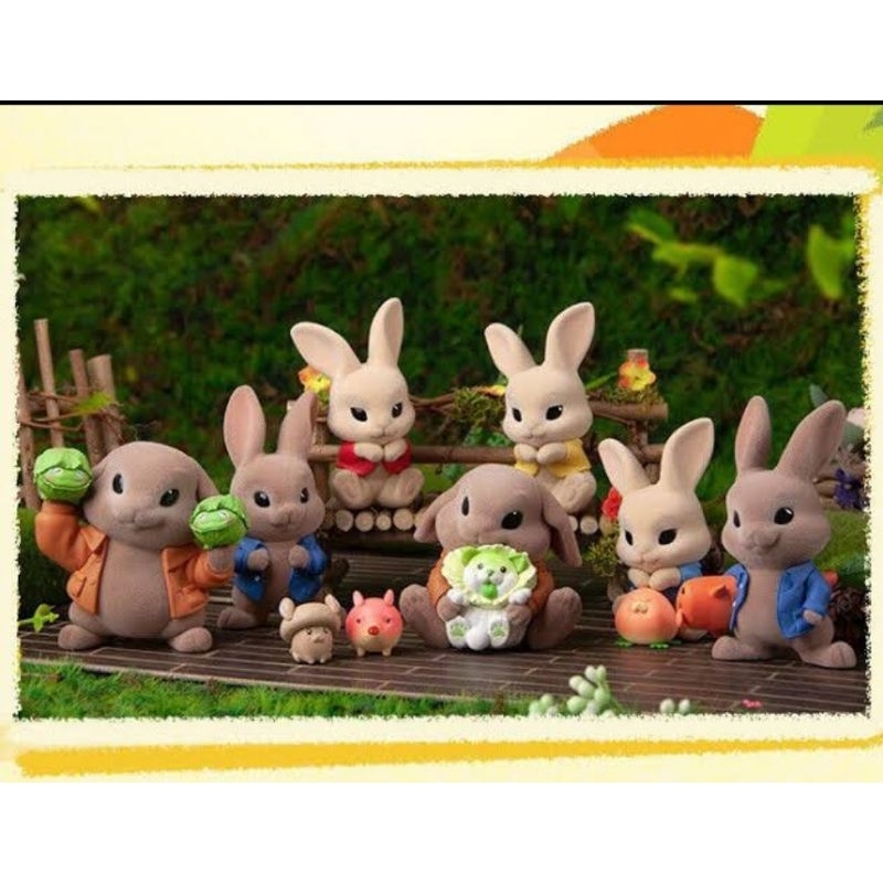 [เลือกตัว] Peter rabbit blind box กล่องสุ่มโมเดลกระต่ายปีเตอร์แรบบิท ...