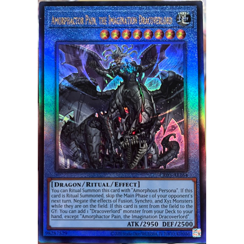 Yugioh Asia-Eng [CR03-AE164] Amorphactor Pain, the Imagination ...