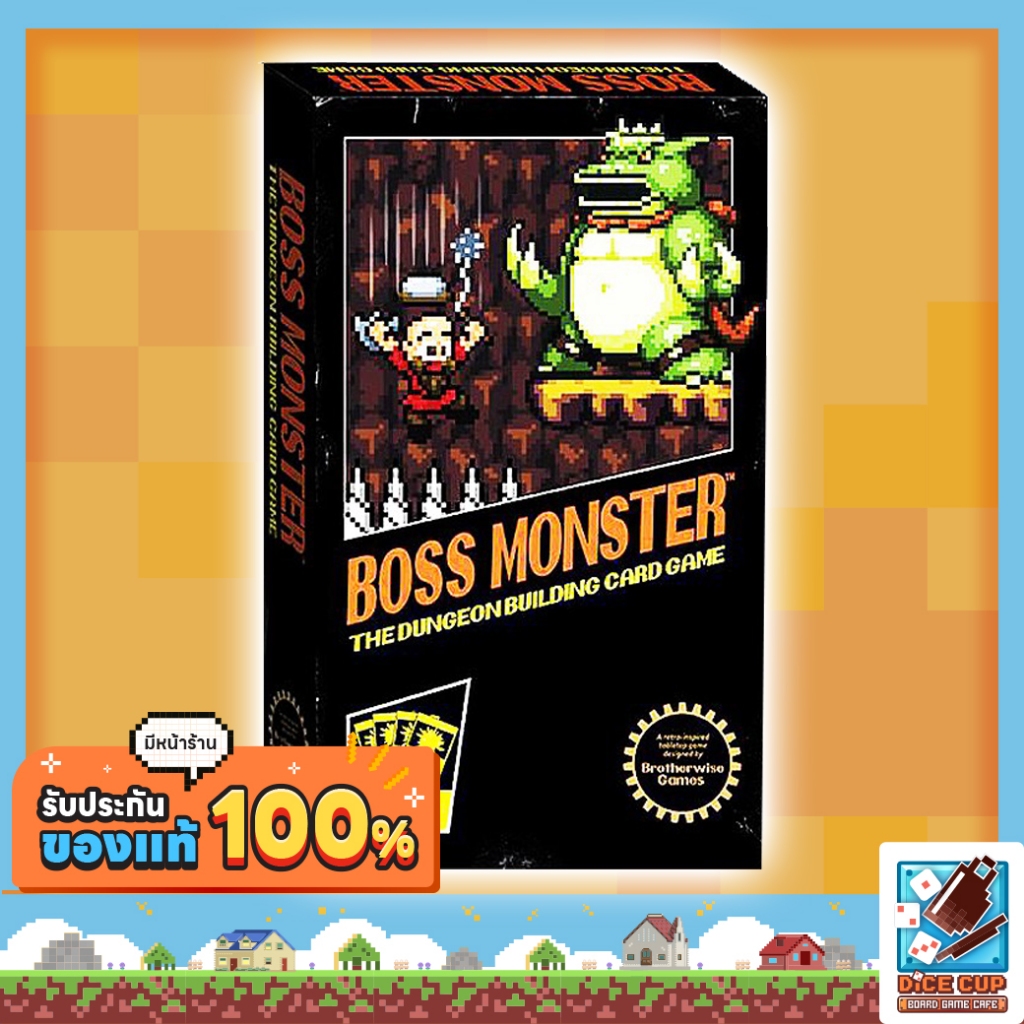 [ของแท้] Boss Monster: Master of the Dungeon Card Game Board Game ...