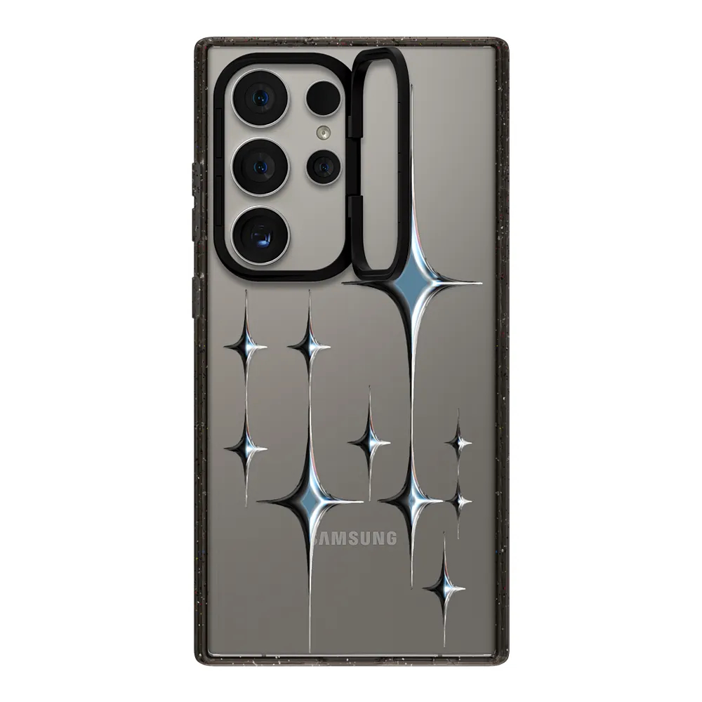 [พร้อมส่ง] CASETiFY Chrome Sparkles - Graphite Galaxy S24 Ultra / S24 ...