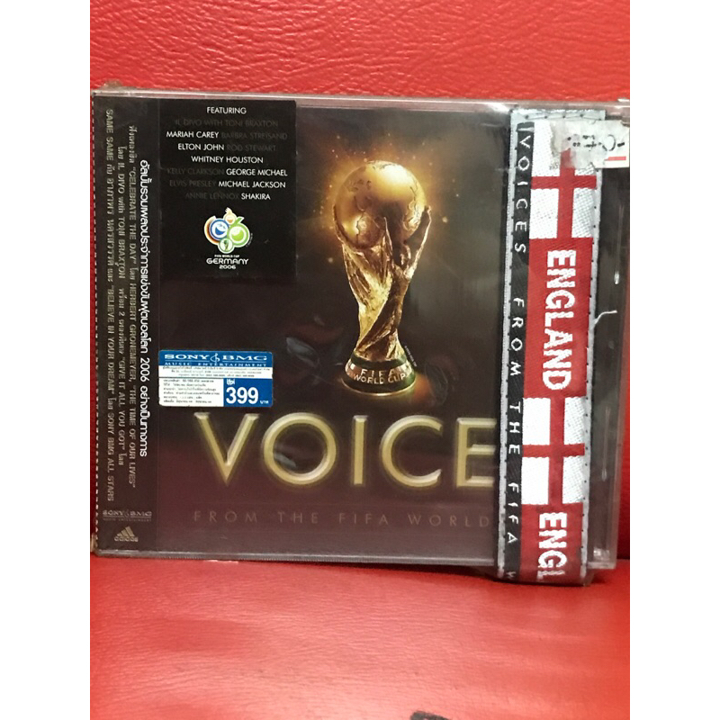CD,ซีดีเพลงสากล VOICE FROM THE FIFA WORLD CUP แผ่นแท้ มาสเตอร์ มือ 1 ...