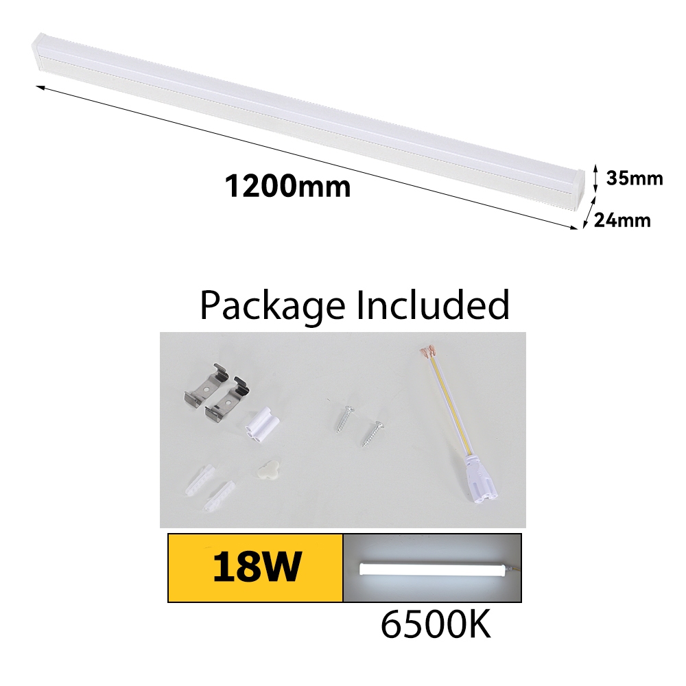 SEEDIQ T5 ชุดsetหลอดไฟนีออนLED 5W 10W 14W 16W 18W Led tube Light 6500k 220V 30cm 60cm 90cm 100cm ...
