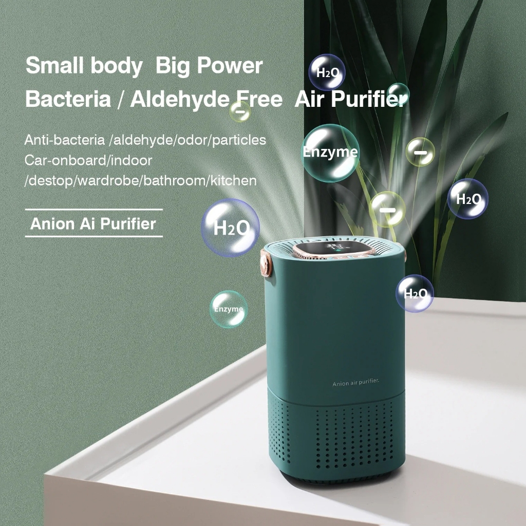 Anion Air Purifier A8 เครื่องฟอกอากาศ กรองฝุ่น ควัน PM2.5 ควันบุหรี่มือสอง/ฟอร์มาลดีไฮด์ กรอง ...