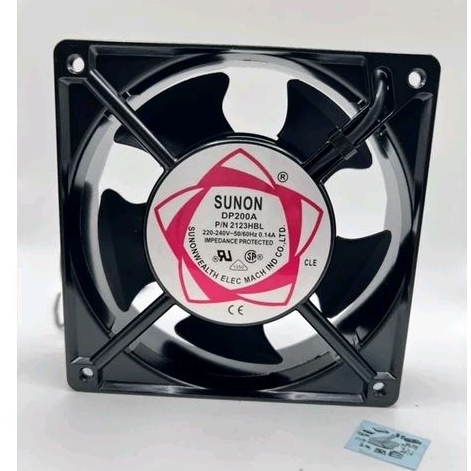 พัดลม sunon DP200A 220-240v 0.14A ขนาด120×120×38mm ของแท้ พร้อมส่ง ออก ...