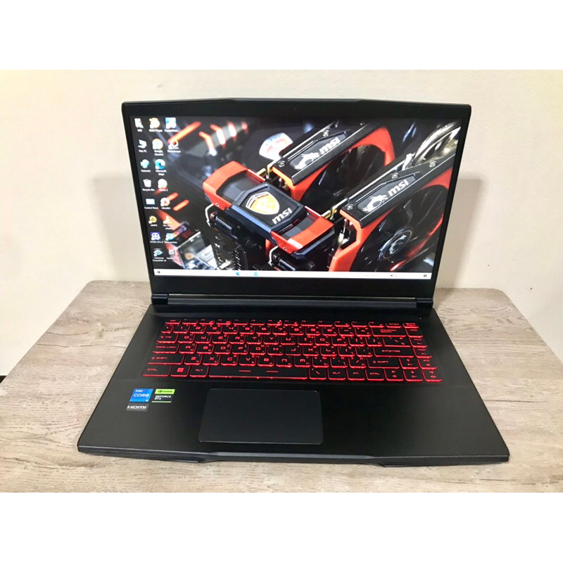 ขาย โน๊ตบุ๊ค MSI THIN GF63 12UCX-463TH Core i5-12450H CPU 2.00 GHz RAM ...
