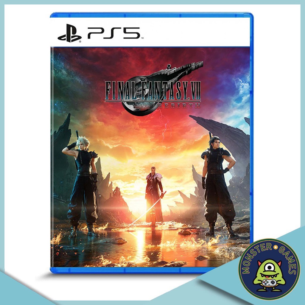 Final Fantasy VII Rebirth Ps5 Game แผ่นแท้มือ1!!!!! (Final Fantasy 7 ...