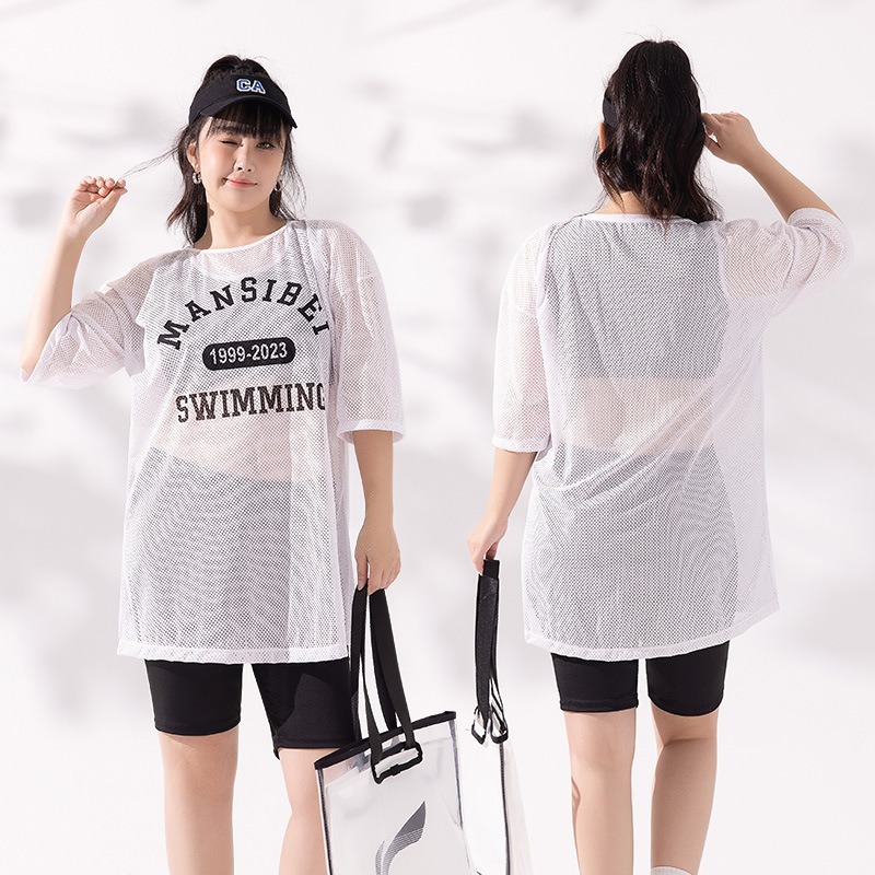 NEW ชุดว่ายน้ำสาวอวบ 70-100KG ชุดว่ายน้ําผู้หญิงสาวอวบ 3ชิ้น ชุดว่ายน้ำคนอ้วน ใส่เที่ยวทะเลหรือ ...