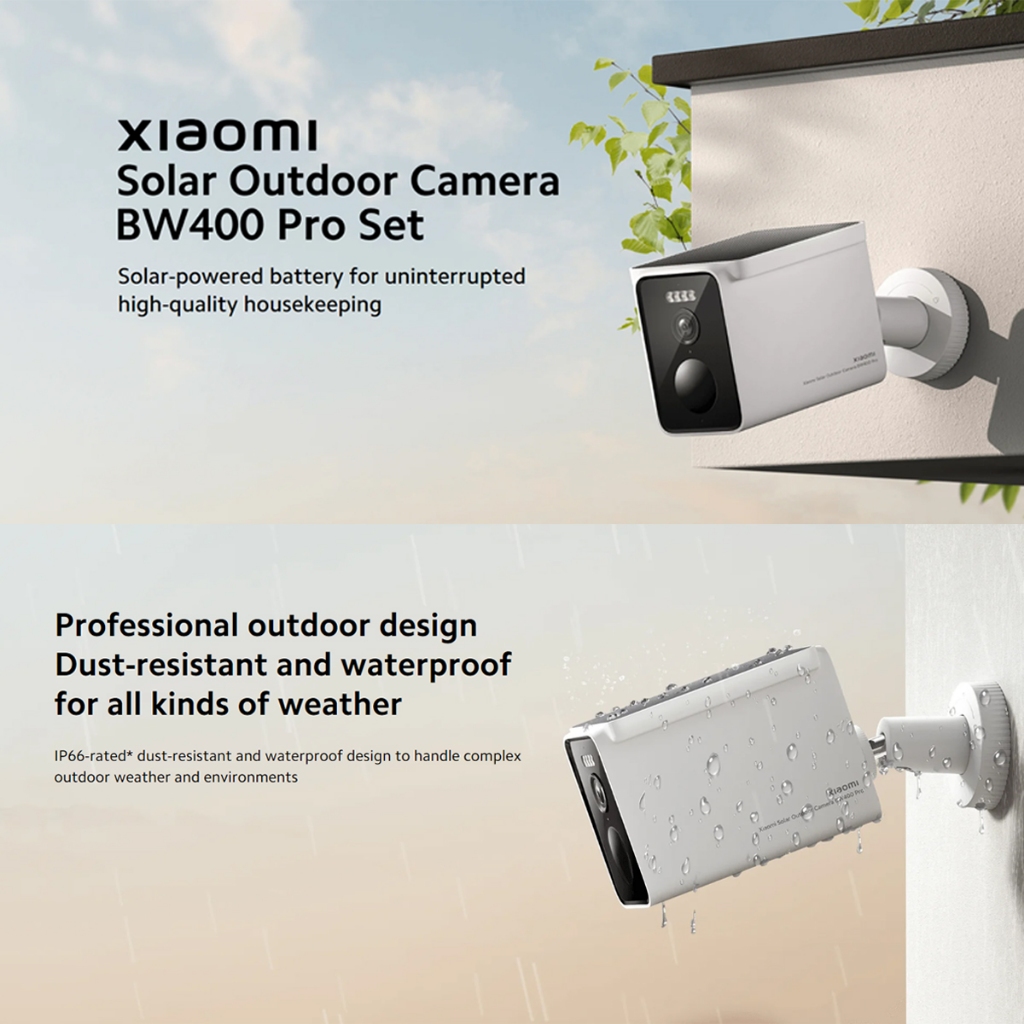 ⚡️ส่งด่วน กรุงเทพฯ 1ชม. Xiaomi Solar Camera BW400 Pro 2.5K 4MP กล้อง ...