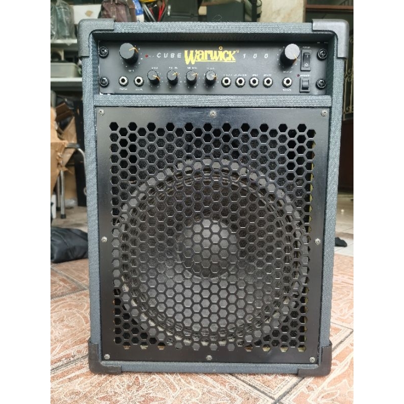 แอมป์เบส Warwick cube 100Made in Germany อัพเกรดดอก จาก 10 นิ้ว เป็น ...