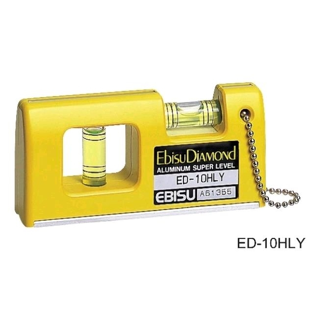 Ebisu Diamond ระดับน้ำ 4นิ้ว แถบแม่เหล็ก รุ่น Handy สีเหลือง ED-10HLMY Made in Japan | Shopee ...
