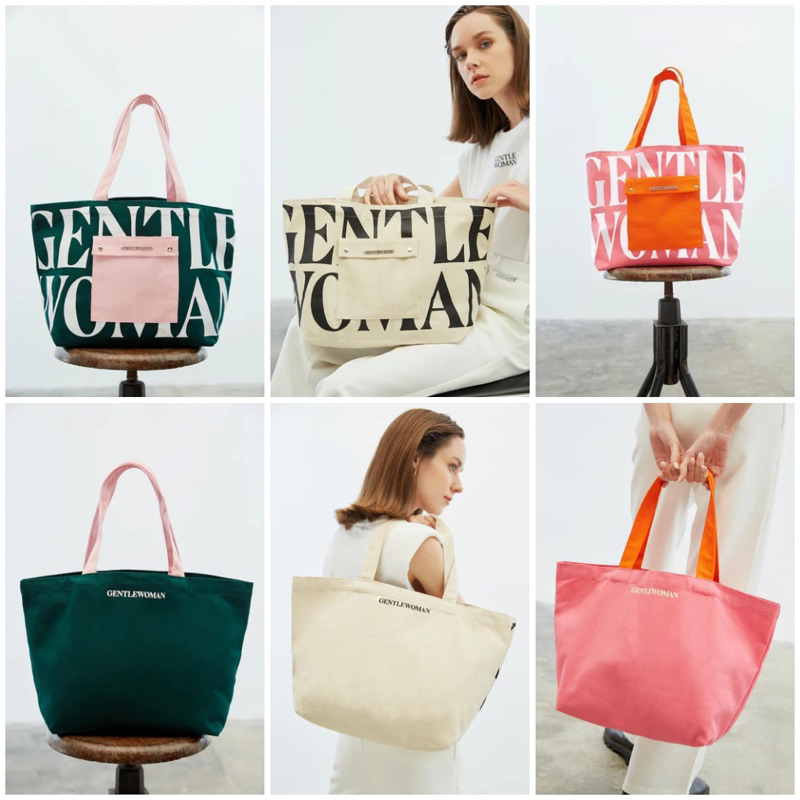 GENTLEWOMAN PAINTED WALL TOTE ของแท้ 100% | Shopee Thailand