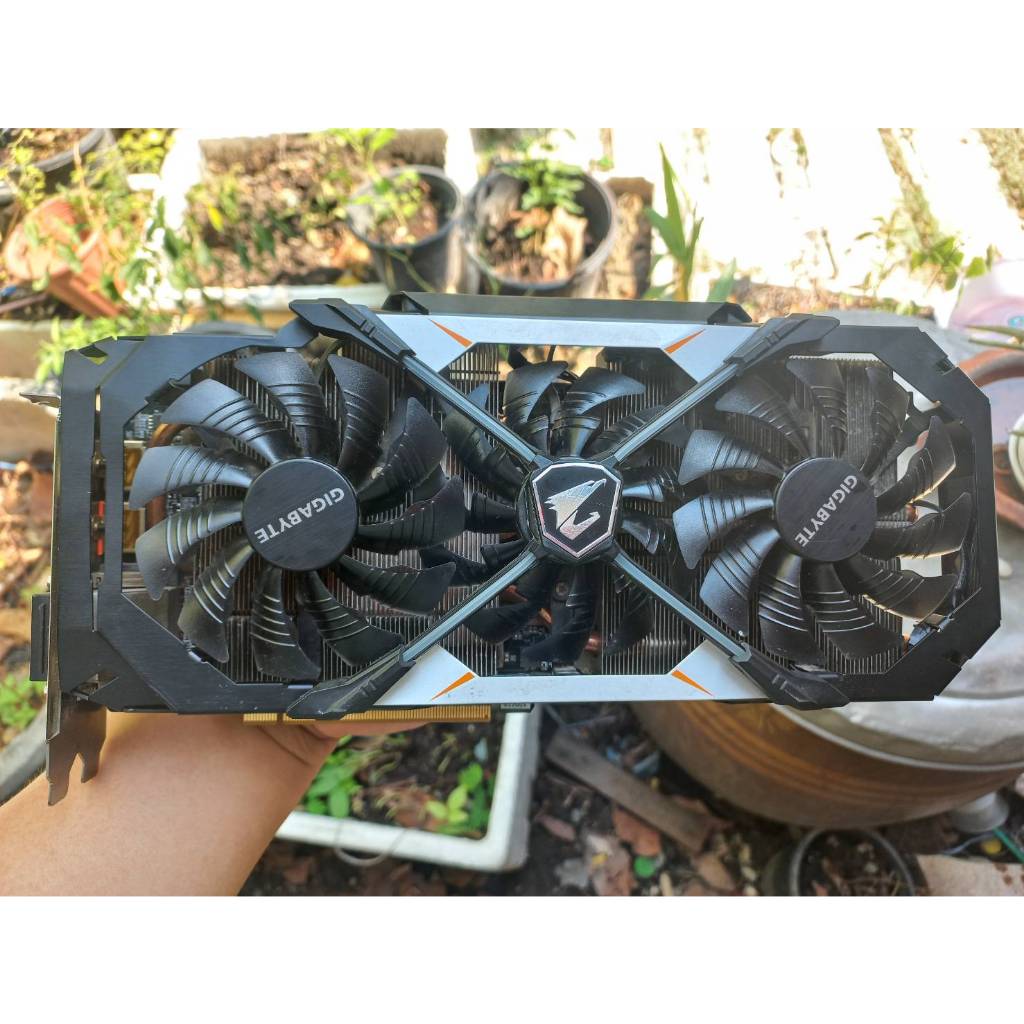 การ์ดจอ GTX 1050ti 4GB , 1060 6GB , 1070 , 1080ti RTX 2060 3060 RX 580 ...