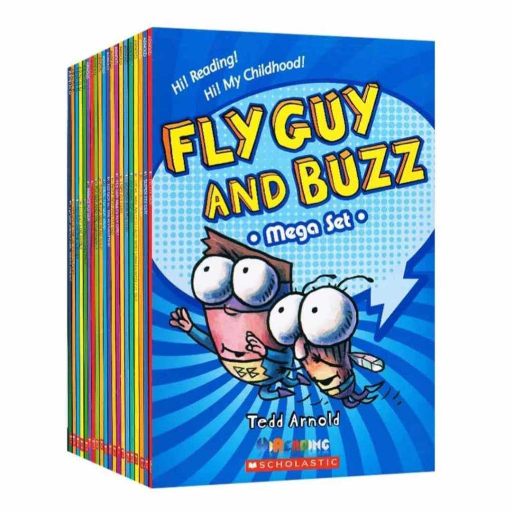 หนังสือ Fly Guy and Buzz, a complete set of 20 books full-color English ...