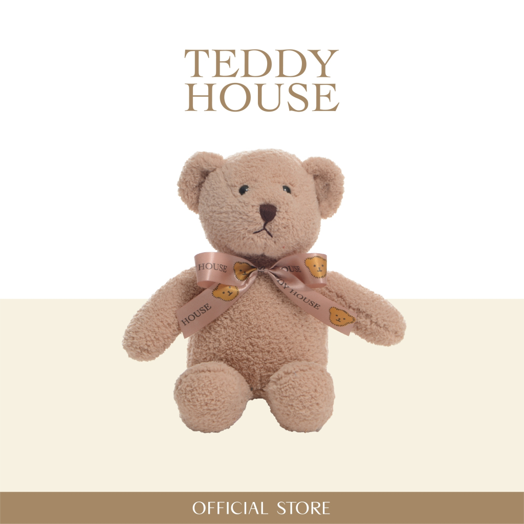 Teddy House : ตุ๊กตาหมีพีพี ( PP) ขนาด 8" , 10" และ 12" ผ้าขนนุ่ม น่ากอด น้องมีสีน้ำตาลและสีขาว ...