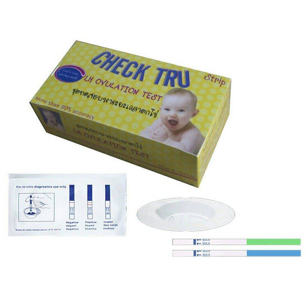 CHECK TRU LH Ovulation Test ชุดทดสอบหาระยะเวลาตกไข่ | Shopee Thailand