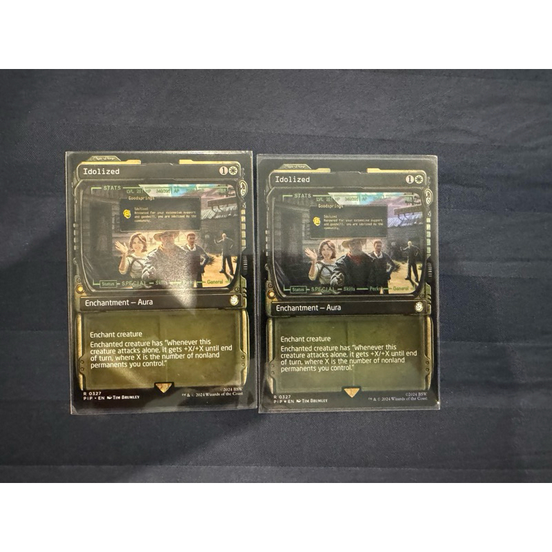 MTG Universes Beyond: Fallout Variants: Idolized (0327 - Pip-Boy ...