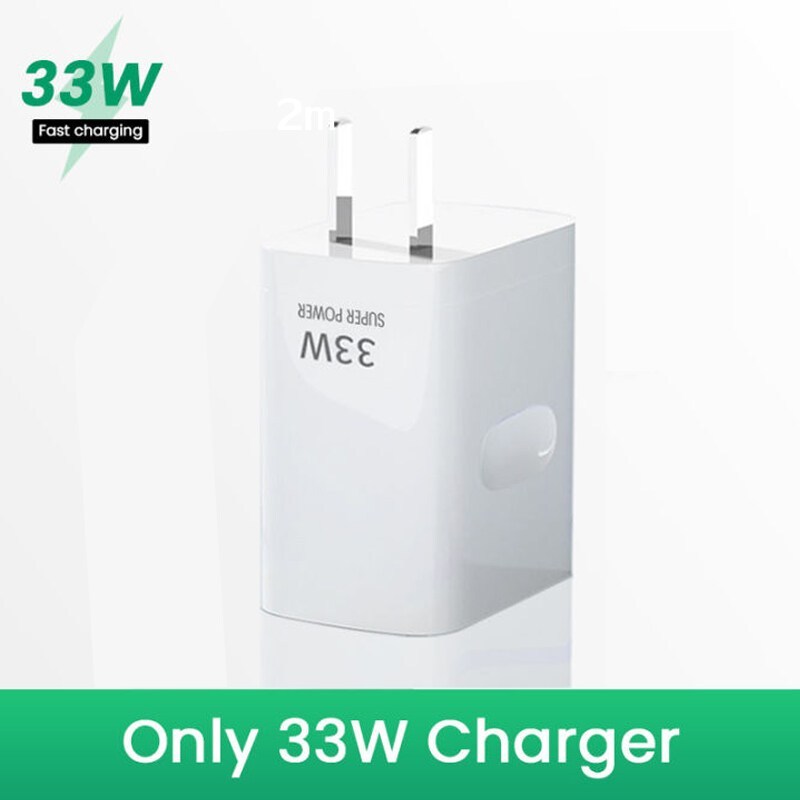 OPPO ที่ชาร์จ 33W ชาร์จเร็ว Adapter + OPPO Type-C Fast Charge Cable ...